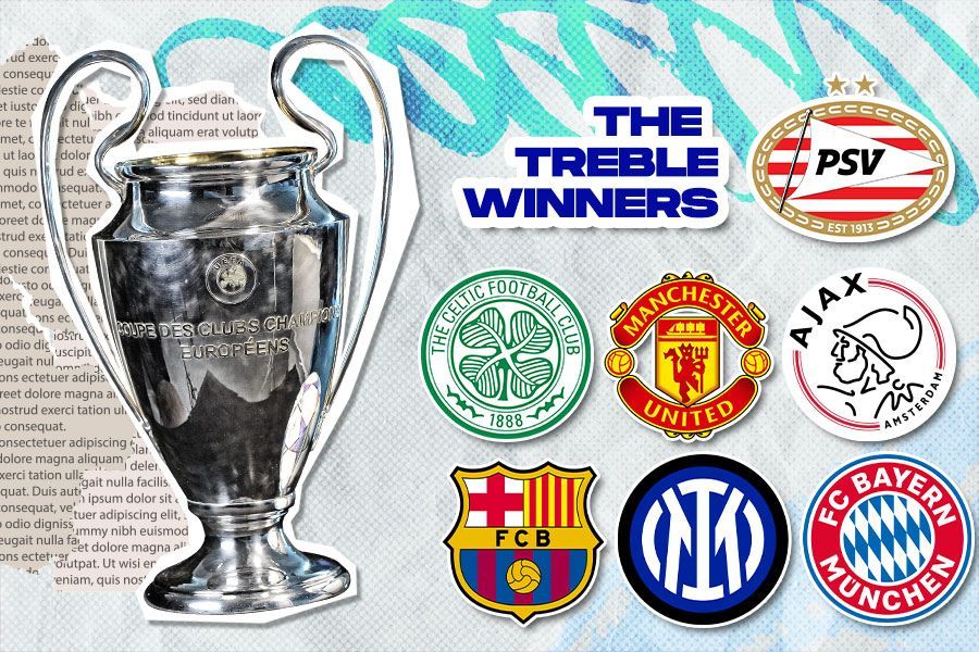 7 Tim Peraih Treble Winners, Manchester City Bisa Menyusul