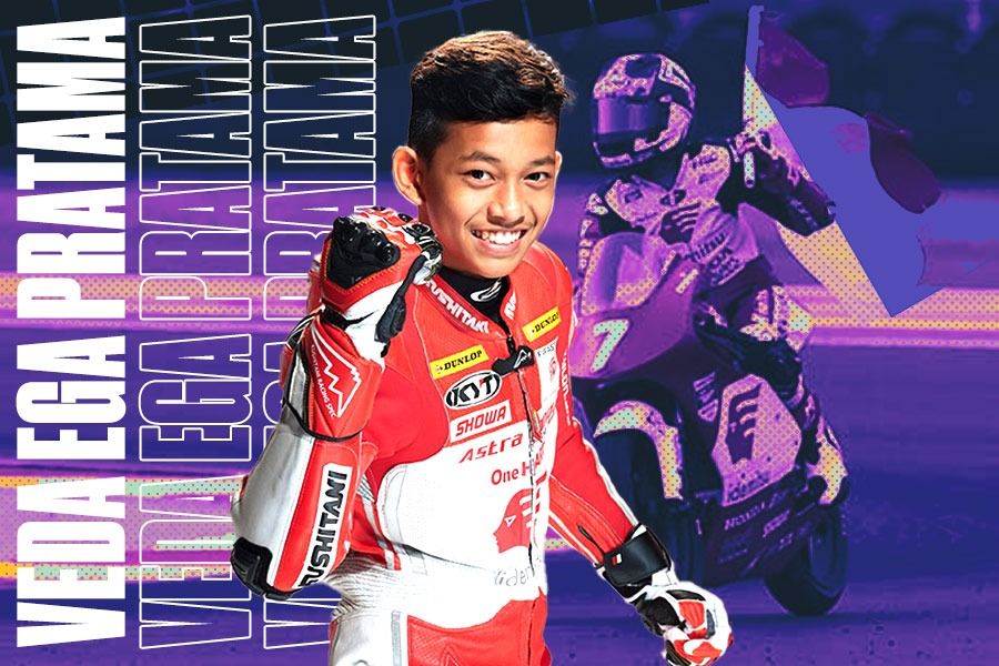 Ukir Sejarah, Veda Ega Pratama Juara Asia Talent Cup 2023