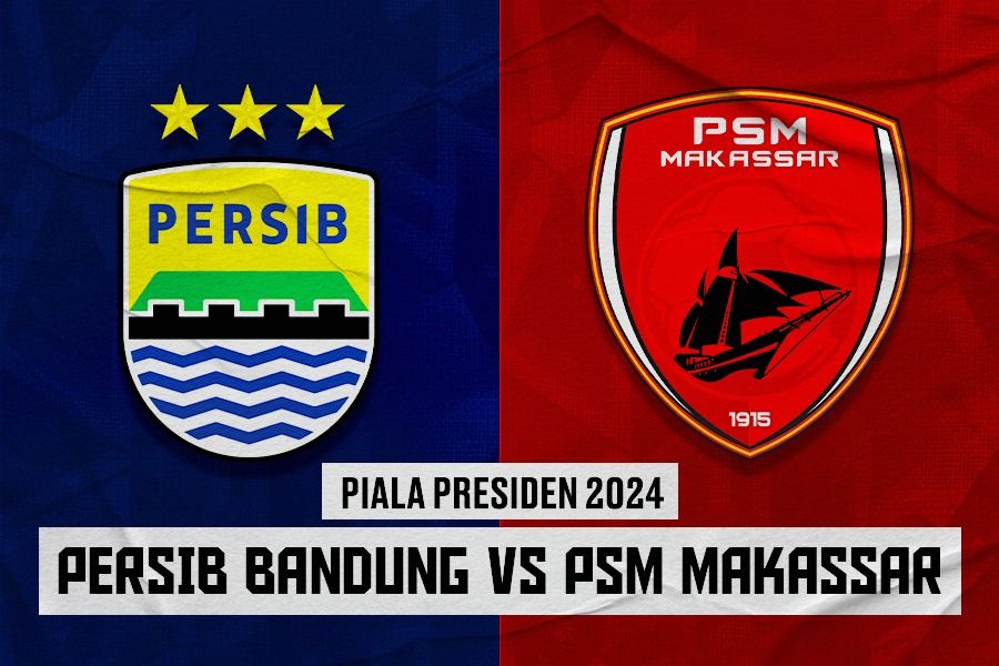 Link Live Streaming Persib vs PSM di Piala Presiden 2024